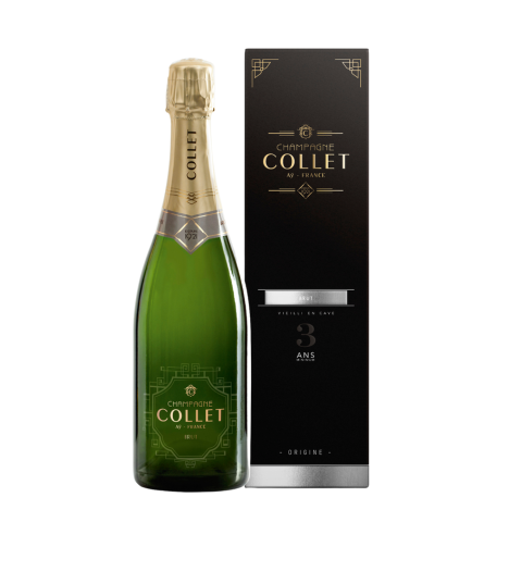 Champagne Collet Brut NV With Gift Box– 75cl.sg